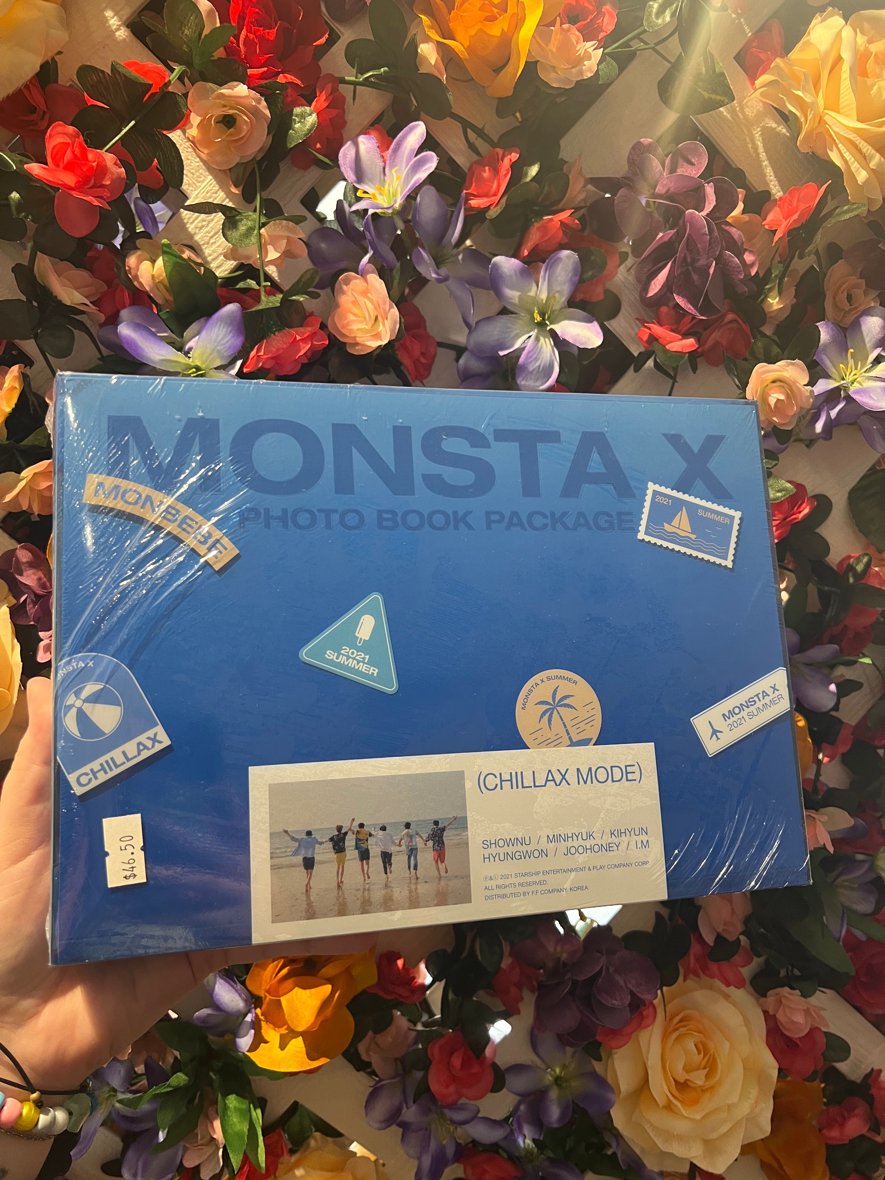 MONSTA X - 2021 Photobook Chillax Mode – Kingdom Kpop & More